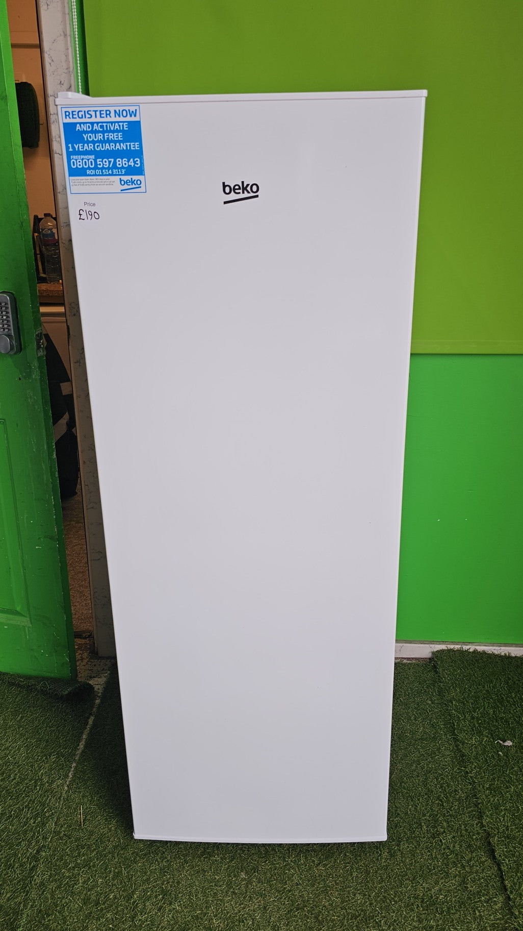 EcoSmart Appliances - Beko 55cm wide tall Frost Free 5 drawer freezer